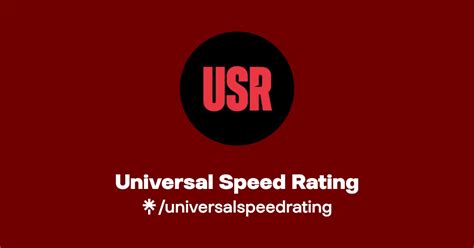 Universal Speed Rating Linktree