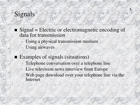 Fundamentals Of Data And Signals Ppt Download