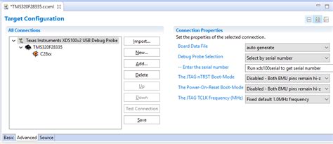 CCS TMS320F2808 Choosing Between Targets Code Composer Studio Forum Code Composer Studio