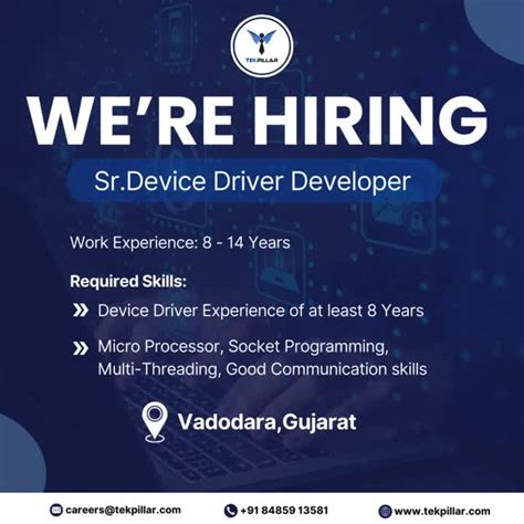 tekpillar® on linkedin sr devicedrivers devicedriverdevelopment