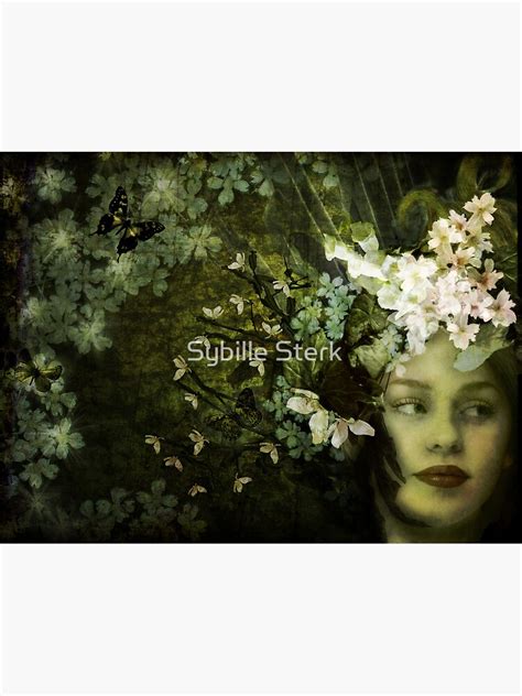 Dryad Tree Nymph Poster For Sale By Sybille Sterk Redbubble