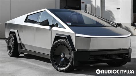 2024 Tesla Cybertruck On 24 Giovanna Wheels Dicotto Floating Cap