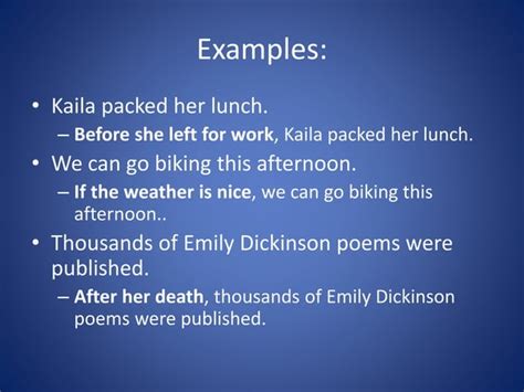 Varying Sentence Structure Pptx