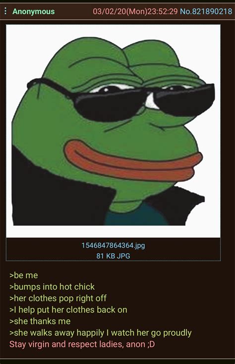 Anon Keeps His Virginity R Chan Chan Know Your Meme