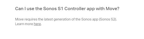 Sonos Move And S Sonos Community
