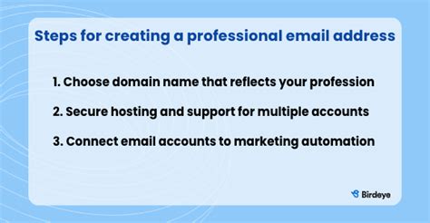 8 Examples To Help Choose A Professional Email Address Birdeye