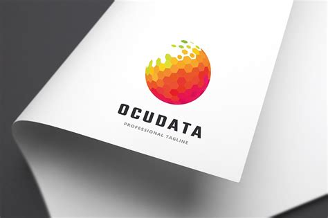 Circular Data Technologies Logo Branding And Logo Templates ~ Creative