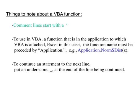 PPT Introduction To Excel VBA PowerPoint Presentation Free Download ID