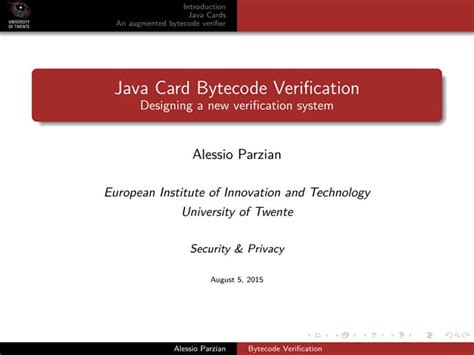 Verificationslides Pdf