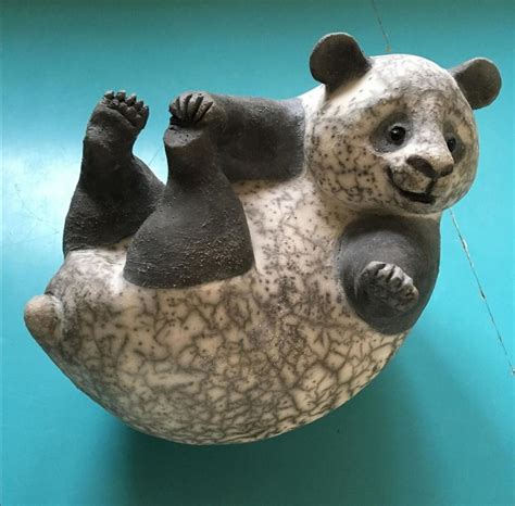 My Mom Sculpts Chubby Animals From Clay And Uses A Pottery Technique