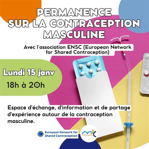Mjc Confluence Permanence Sur La Contraception Masculine