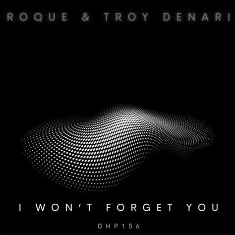 I Won't Forget You - Original Mix on Traxsource