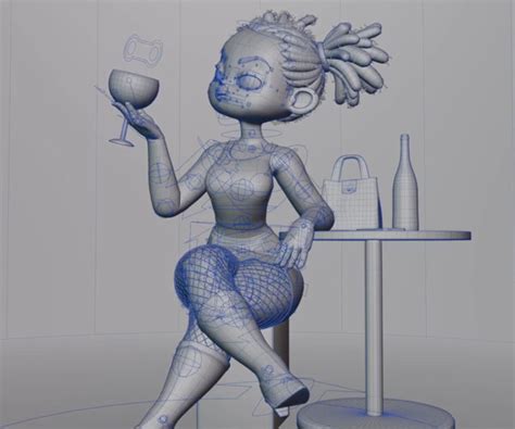 Artstation 3d Cartoon Character Modeling With Blender Full Process Videos And 3d Files Newbie