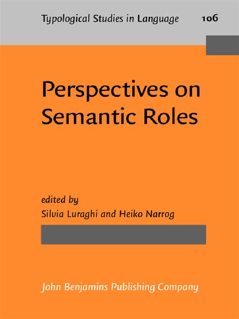 perspectives on semantic roles pdf preposition and postposition