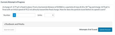 solved current attempt in progressa charge of 3 77μc ﻿is