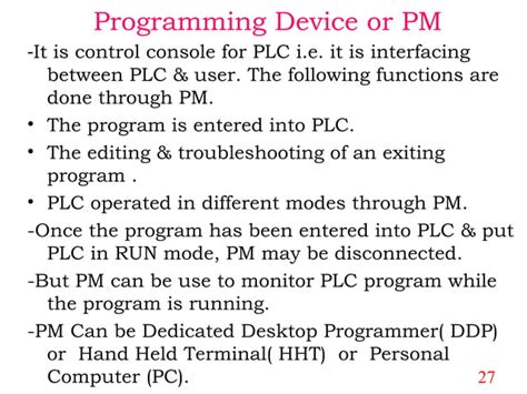 plc introduction details ppt computer peripherals computing
