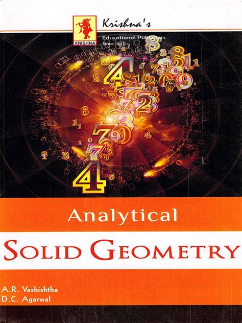 Analytical Solid Geometry Analytical Geometry Of Three Dimensions A