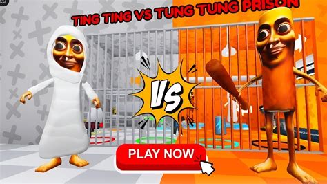 Tung Tung Sahur Vs Tung Tung Selalu Prison Run Obby Full Walkthrough