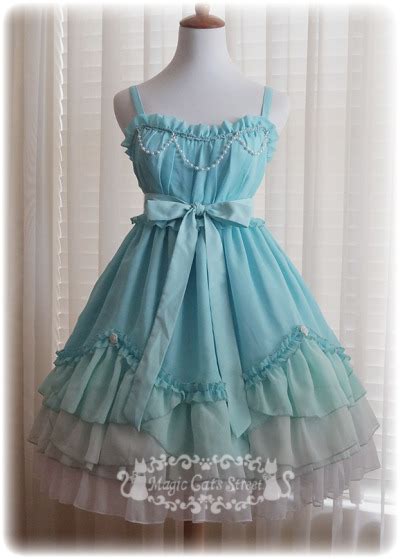 Magic Cat Street Chiffon Gradient Jsk Reservatio Tumbex