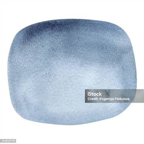 수채화 파란색 배경의 벡터 손으로 그린 수채화 액체 반점 추상적인 아쿠아 마린 명소 디자인 일러스트 레이 션 벽지 엽서를위한 요소의 드롭 0명에 대한 스톡 벡터 아트 및