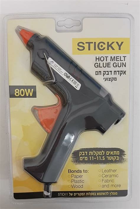 אקדח דבק חם 80w