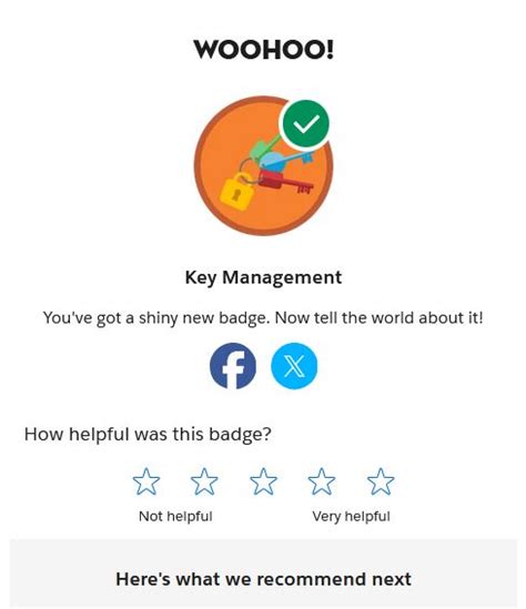 Salesforce Trailhead Keymanagement Datasecurity Cybersecurity… Luqman Shahzad