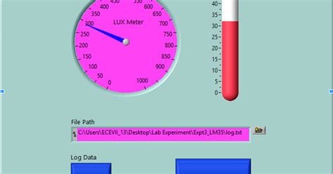 Tech Lab Measurement Of Temperature And Light Intensity Using LM TEMT And Perform The