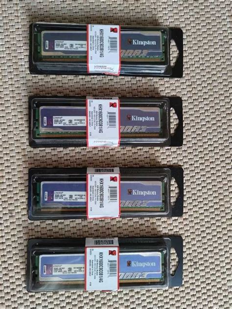 РАМ памет 4 х 4 Gb Kingston Hyperx Ddr3 1600 Mhz гр Плевен Широк център • Olx Bg