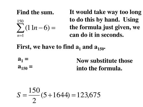 Ppt 92 Arithmetic Sequences And Partial Sums Powerpoint Presentation