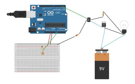 Circuit Design Fotorresistencia Ldr Tinkercad