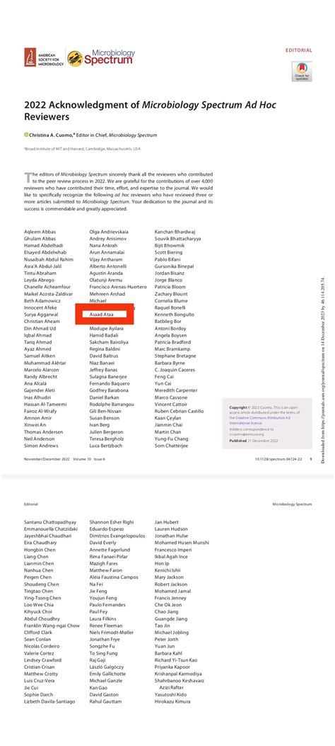 Asaad Ataa On Linkedin Part Of My Work As Reviewer In Spectrum