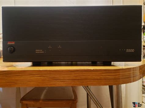 Adcom Gfa 5500 Power Amp One With Captive Power Cord One With Detachable Cord Photo 3735159