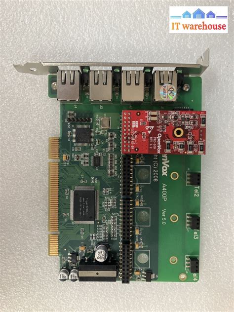 Openvox A 400p Modular Analog Telephone Interface Pci Card ~ It Warehouse Vancouver