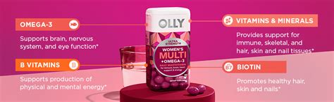 Olly Ultra Womens Multi Softgels Overall Health And Immune Support