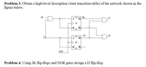 solved problem 3 obtain a high level description state