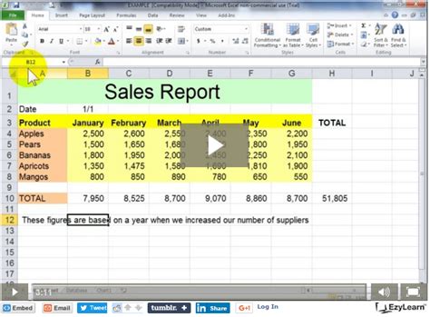 Microsoft Excel Complete Spreadsheet Training Course Package Myob