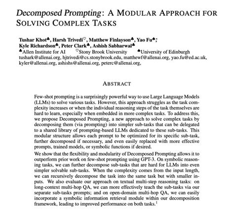 ahsen khaliq on linkedin decomposed prompting a modular approach for