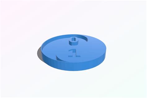 My Customized Coderdojo Coin 3dpea My Customized Coderdojo Coin 3dpea