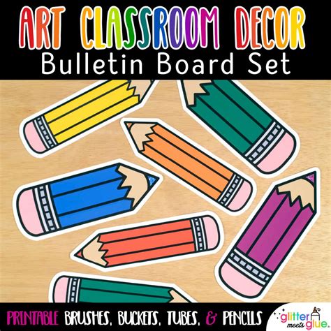 Art Classroom Decor Printables Elementary Art Bulletin Boards