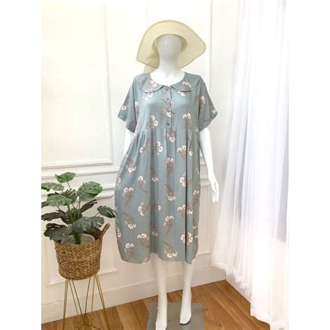 Jual Dres Candy Super Imut Bahan Rayon Premium Dijamin Adem Busui Friendly Kera Kupu Kupu Korean