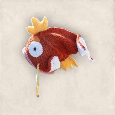 Crochet Magikarp Hat Etsy