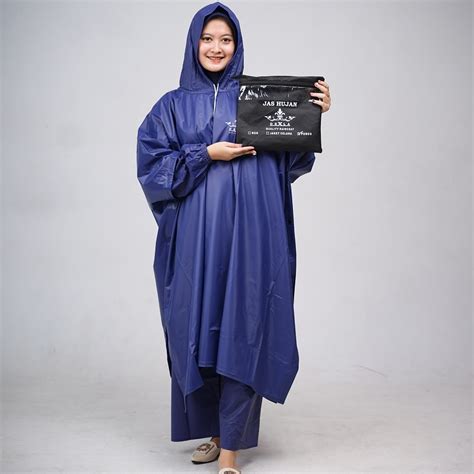 Jual New Jas Hujan Poncokelelawar Dexla Bahan Karet Pvc 0 25