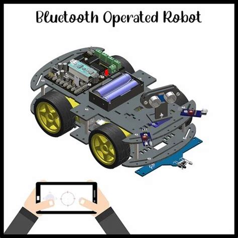 SunRobotics MindQuad DIY 4WD Robotics Learning Kit Obstacle Avoiding STEAM Learning Kit At Rs