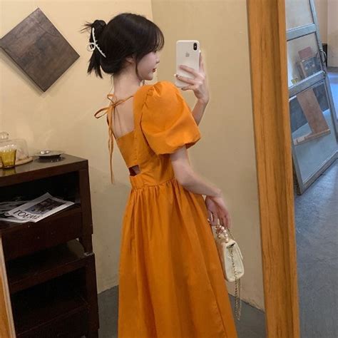 당일발송 뒤트임원피스 백리스원피스 등파인원피스 에이블리