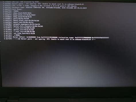 how to solve kernel panic not syncing vfs unable to mount root fs