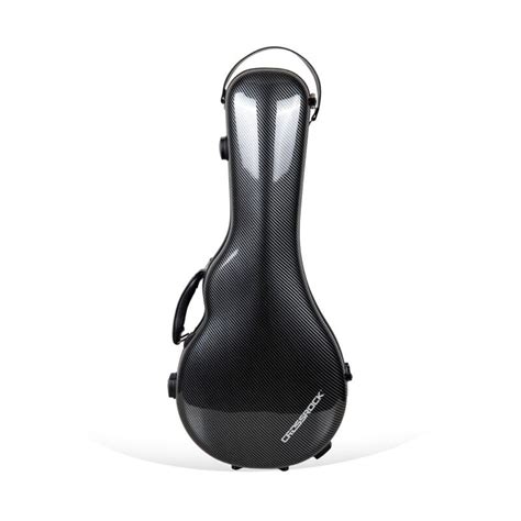 Crossrock Ultra Light Fiberglass Mandolin Case F Style Mandolin Cafe