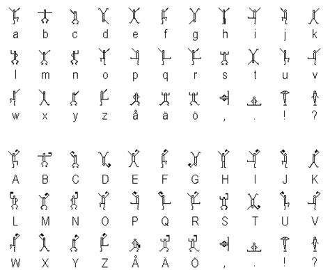 Camp So Cool Dancing Men Cipher