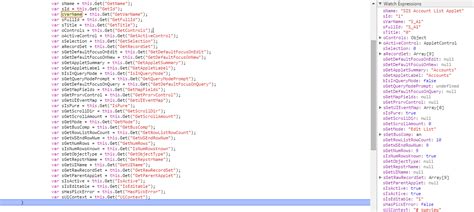 Experimental CRM Siebel Open UI What You Can Get From Applet PM