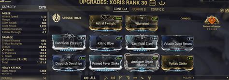Glaive Prime Or Xoris For Big Booms R Warframe