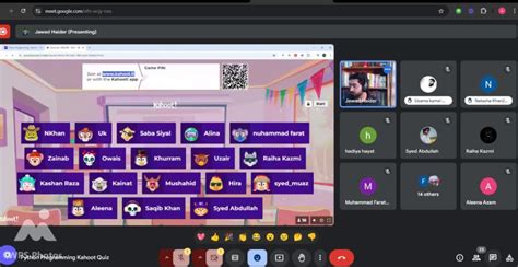 Aleena Azam On Linkedin Python Programming Kahoot Top5 Learning